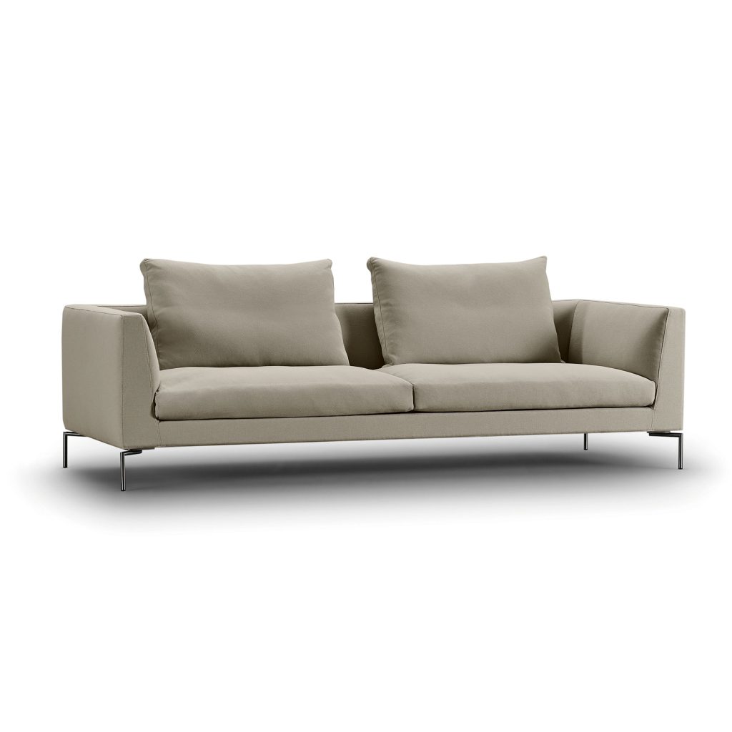 Sofa Ra Jens Juul Eilersen klassisk model stålben løse puder - Indbo Møbler